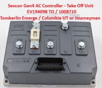 AC Controller Sevcon Gen4 | Columbia and Tomberlin Emerge | CVG194098Uto CVG760956to CVG1008710to
